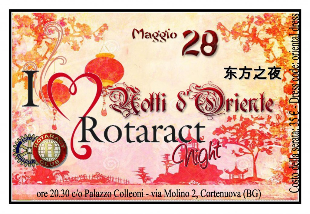 "I love Rotary and Rotaract night" - Rotary Club Treviglio e Pianura ...